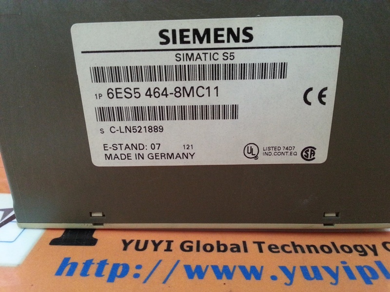 SIEMENS SIMATIC S5 6ES5 464-8MC11 ANALOG INPUT MODULE - 裕益科技自動化設備可程式編碼器PLC分散式控制系統DCS